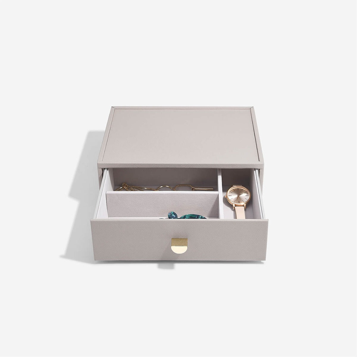Stackers Taupe Classic Drawer Deep Accessories Layer | 3-Section Deep ...